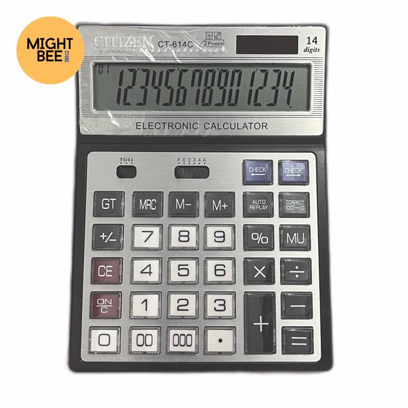 Jual Kalkulator CT 614C - Kalkulator Besar - Kalkulator 12 Digit | Shopee Indonesia