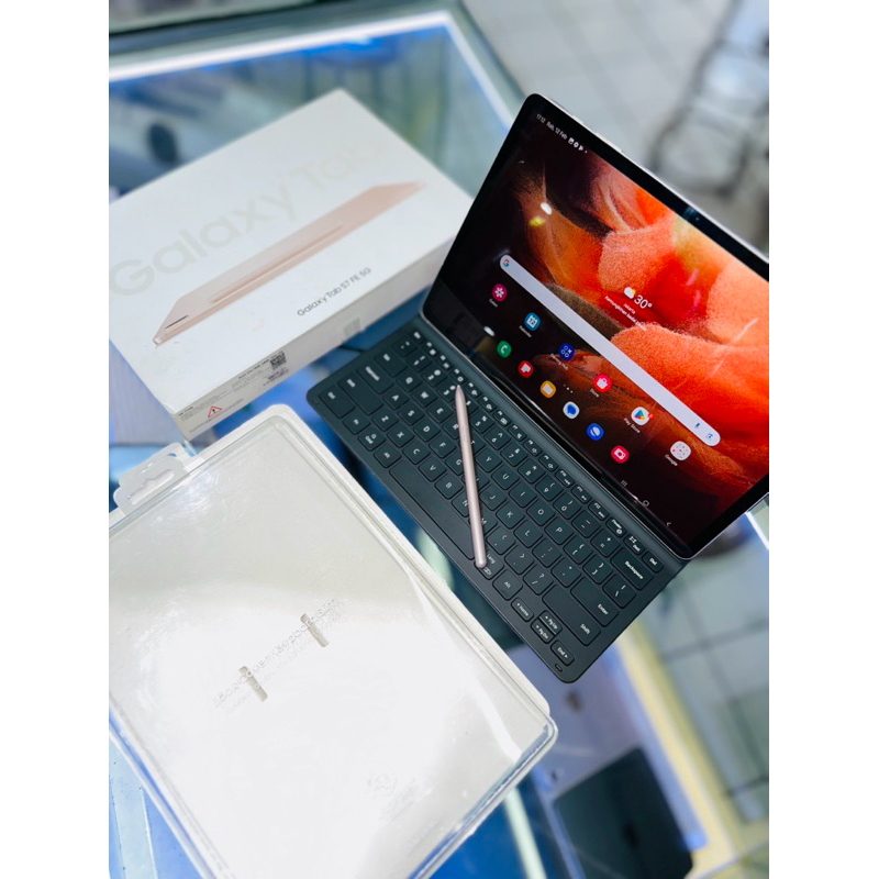 Jual Samsung Tab S7 FE 5G 6/128 Sein bonus Keyboard | Shopee Indonesia