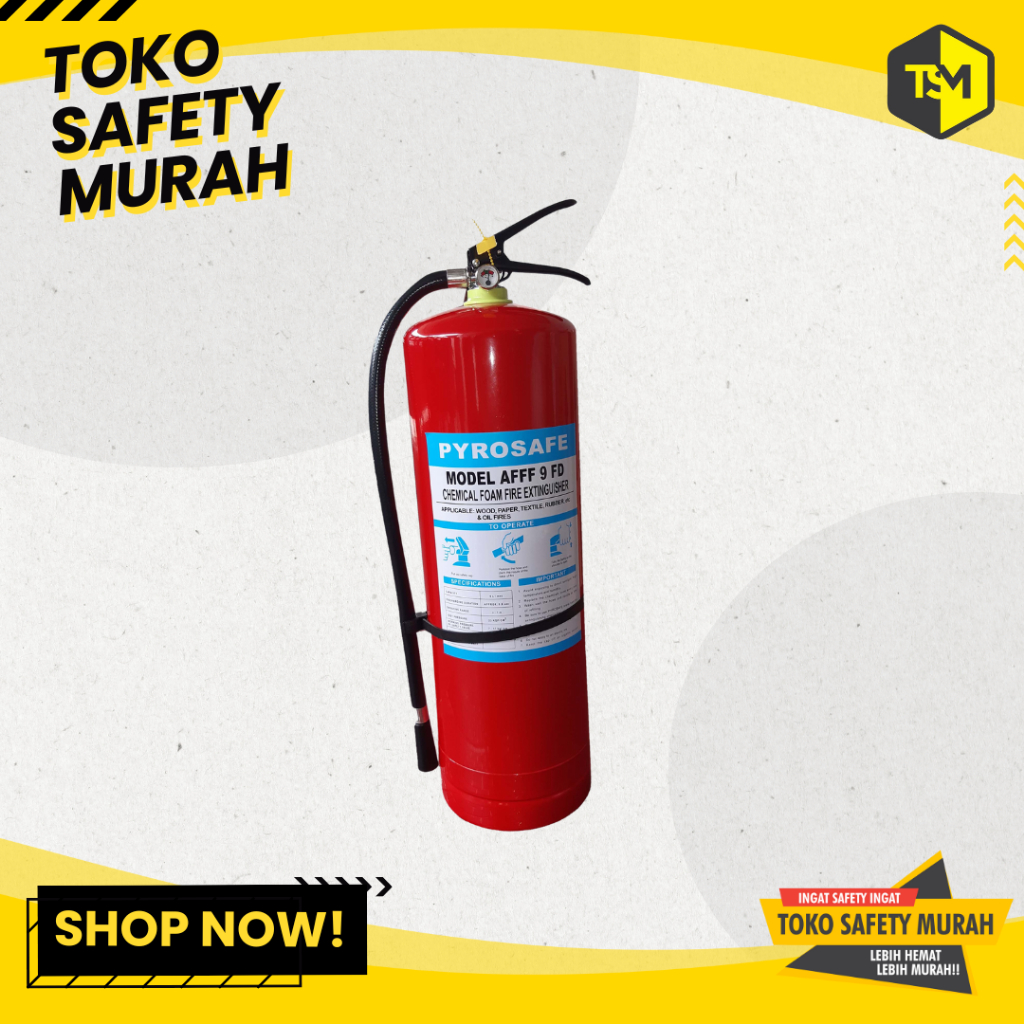Jual Apar AFFF Foam 9kg Tabung Pemadam Api Pyrosafe 9 kg Fire ...