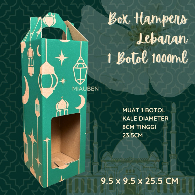Jual Box hampers lebaran botol 1 liter 1000ml | Shopee Indonesia
