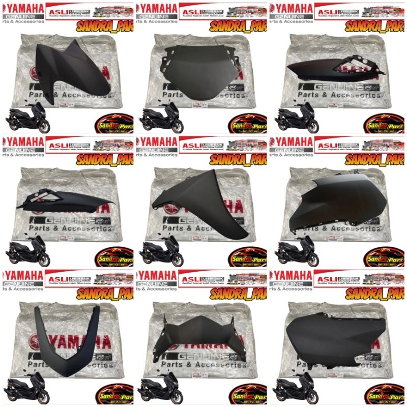 Jual COVER FULL BODY HALUS ALL NEW NMAX 2020 HITAM DOFF ORIGINAL YAMAHA ...