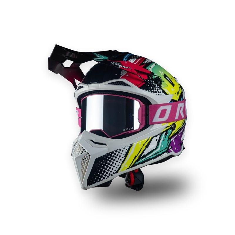 Jual Orca Powergear - SPECIAL BUNDLING HELM FULL FACE THETA X BPM ...