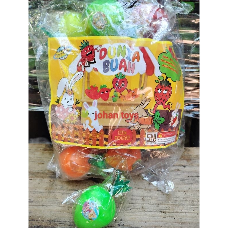 Jual Mainan STROBERI Berhadiah Kemasan 20 pcs | Shopee Indonesia