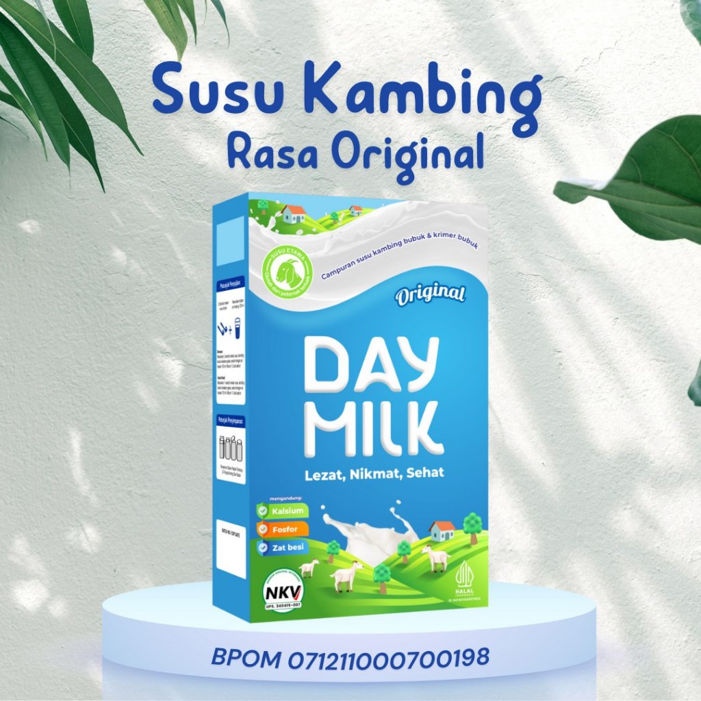 Jual DAY MILK Susu 1 Box Rasa Original - Susu kambing Etawa bubuk 200gr ...