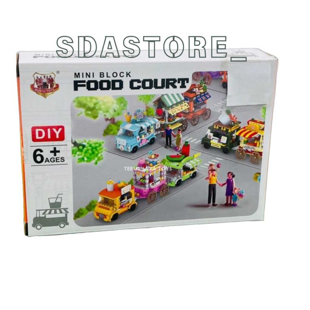 Jual LEGO MINI FOOD COURT DUS/LEGO FOOD COURT | Shopee Indonesia