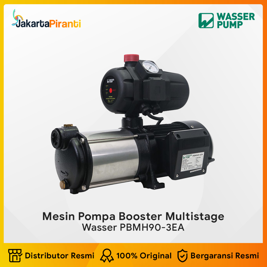 Jual Booster Pump Wasser PBMH 90-3EA PBMH90-3EA / Pompa Pendorong / Multistage | Shopee Indonesia