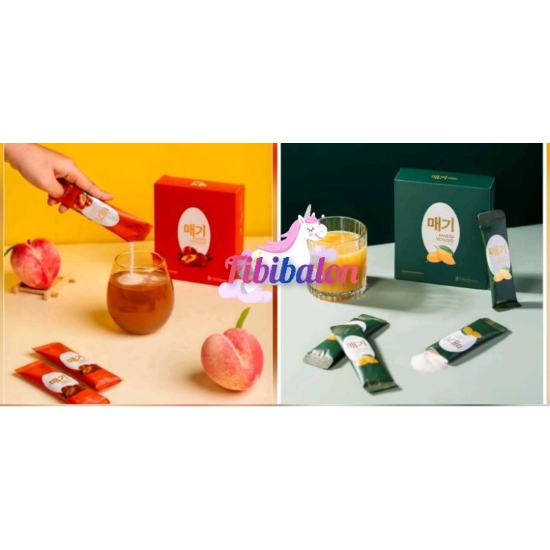 Jual MAEGI YOGOO / Maegi Yogoo Peach Fiber Drink/ Mango Fiber Drink ...