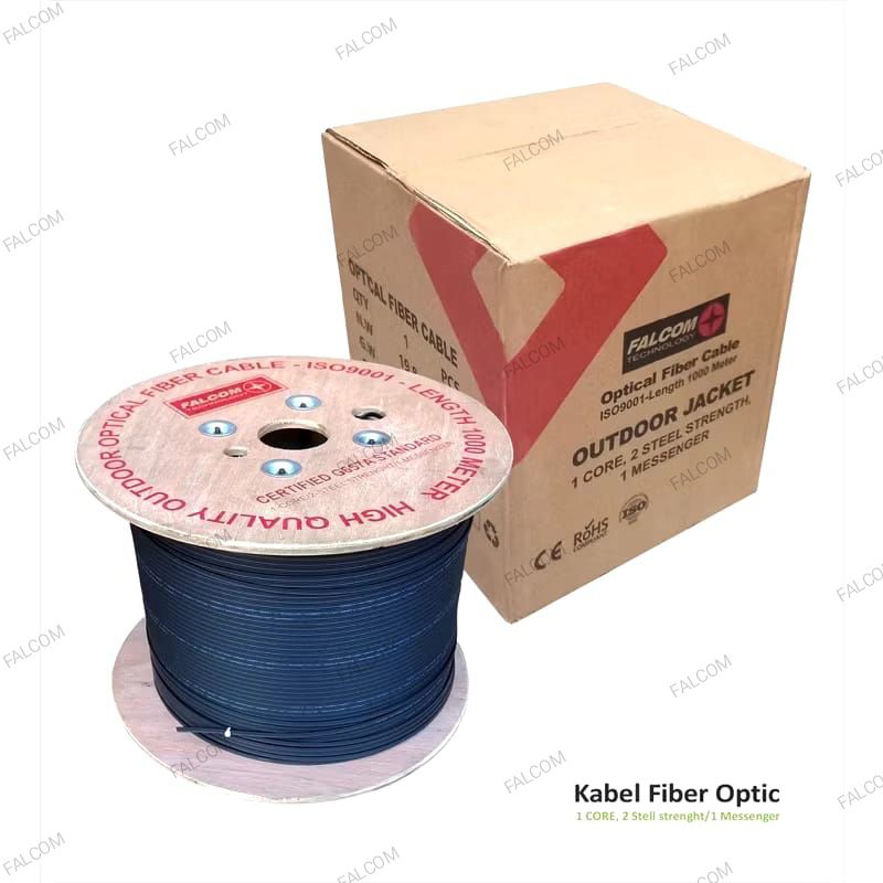Jual Kabel Fiber Optik 1 Core 3 Seling 1000m FALCOM | Shopee Indonesia