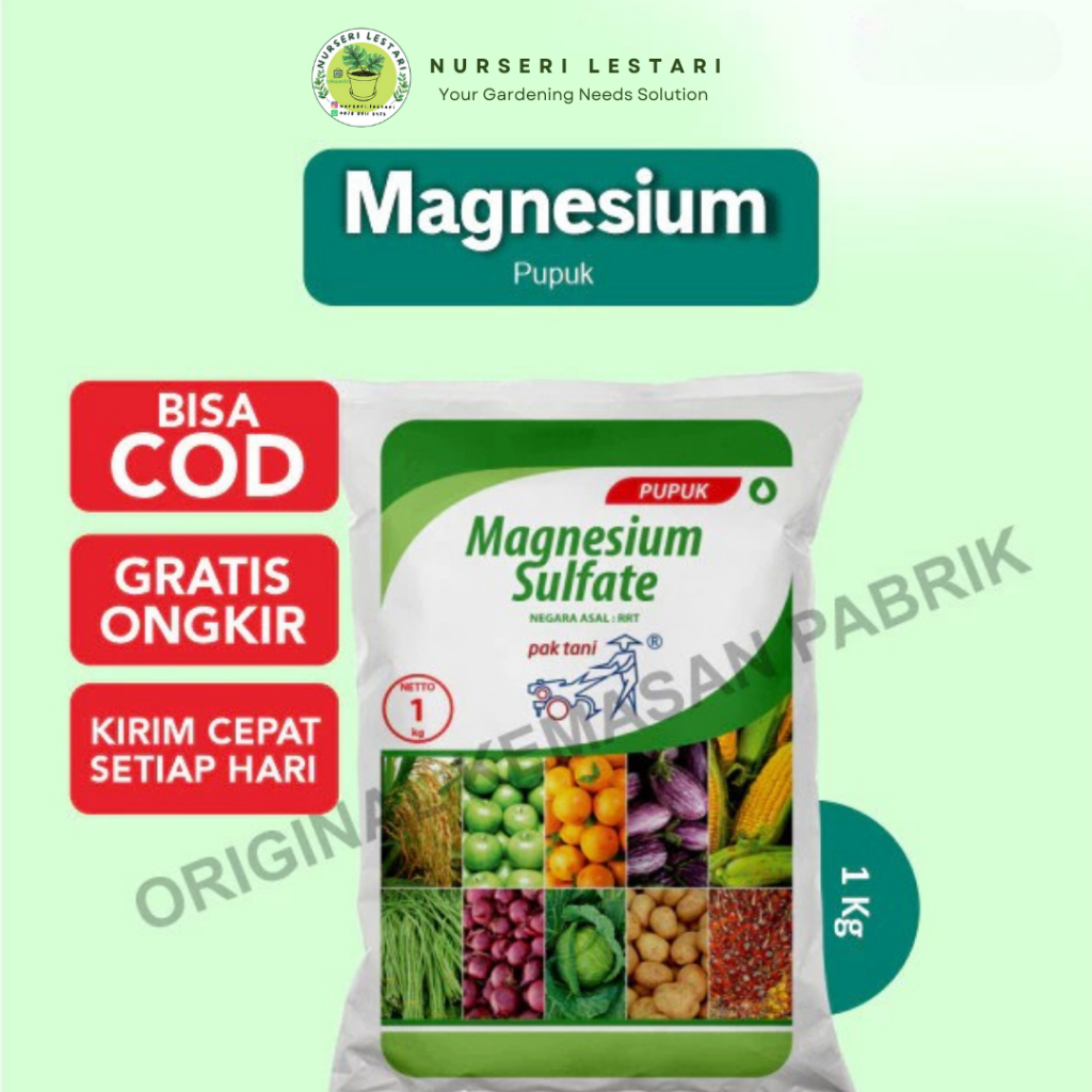 Jual Pupuk MAG-S Magnesium Sulfat MgSO4 Pak Tani 1 kg | Shopee Indonesia