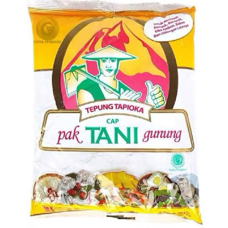 Jual Tepung Tapioka Tepung Sagu Pak Tani 500g | Shopee Indonesia