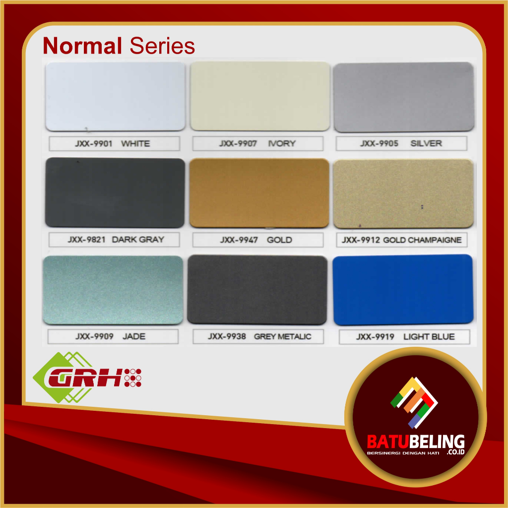 Jual Aluminium Composite Panel ACP GRH/Goodsense PVDF 3003 122 x 244 cm ...