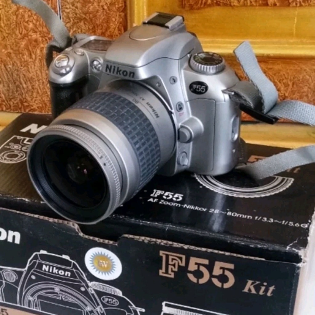 Jual lapakgaming for dweb Kamera analog Nikon F55 fullset | Shopee Indonesia
