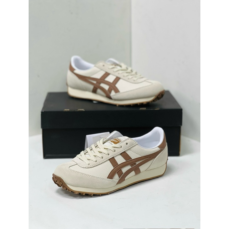 Jual Sepatu Onitsuka Edr 78 Ex Cream Brown | Shopee Indonesia