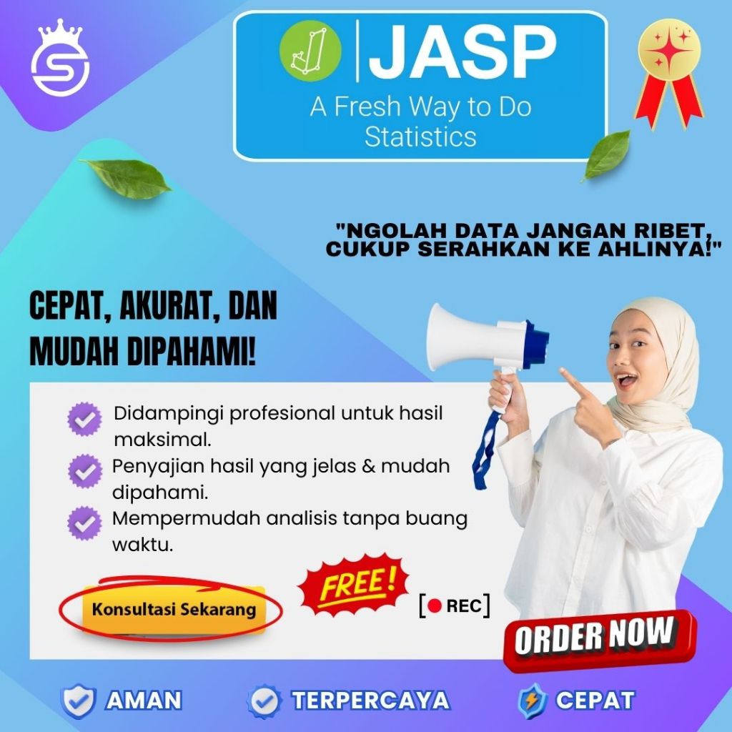 Jual OLAH DATA JASP – Software Olah Data Gratis, Mudah, & Profesional ...