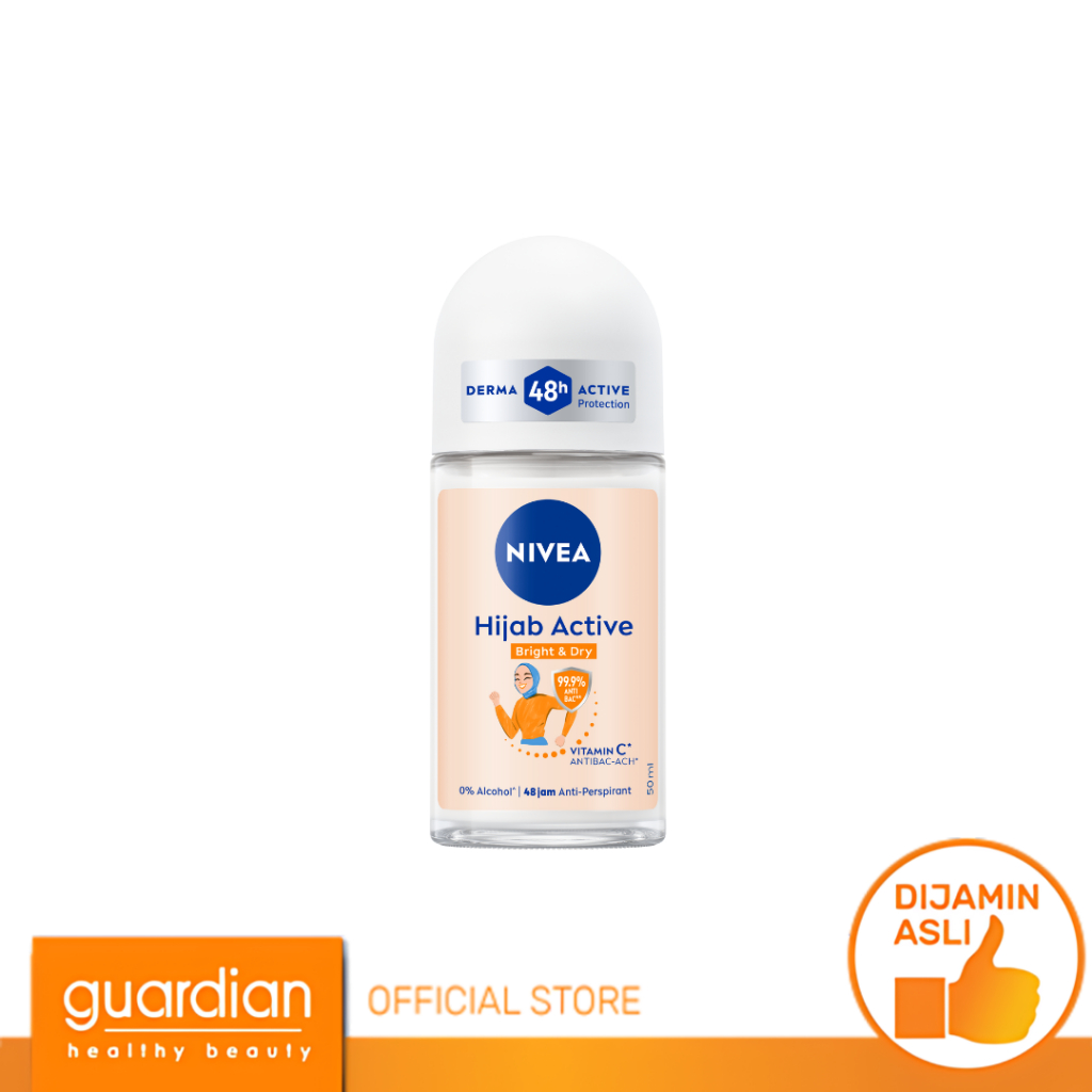 Jual NIVEA Hijab Active Brightening Roll-On 50Ml | Shopee Indonesia