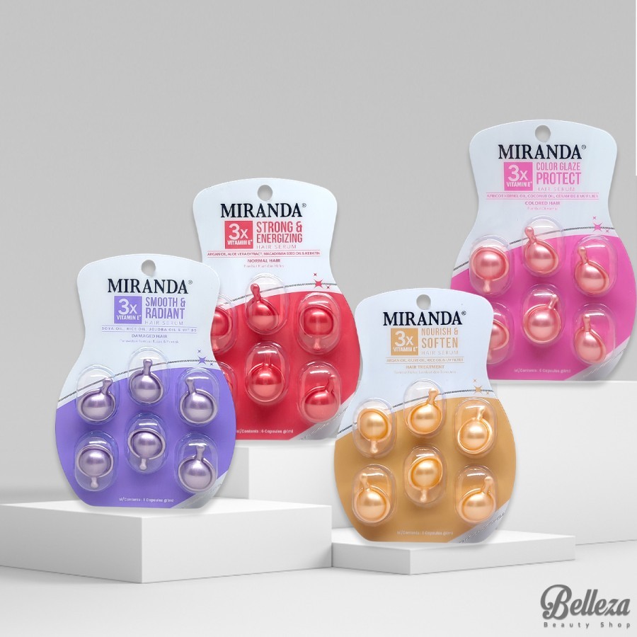 Jual Miranda Hair Multivitamin & Nutrients Blister | Shopee Indonesia