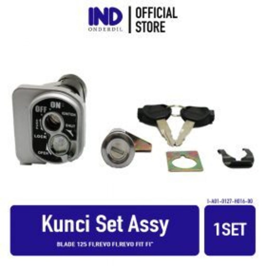 Jual IND Onderdil Kunci Kontak Set Plus Jok Blade New FI 125 Repsol ...