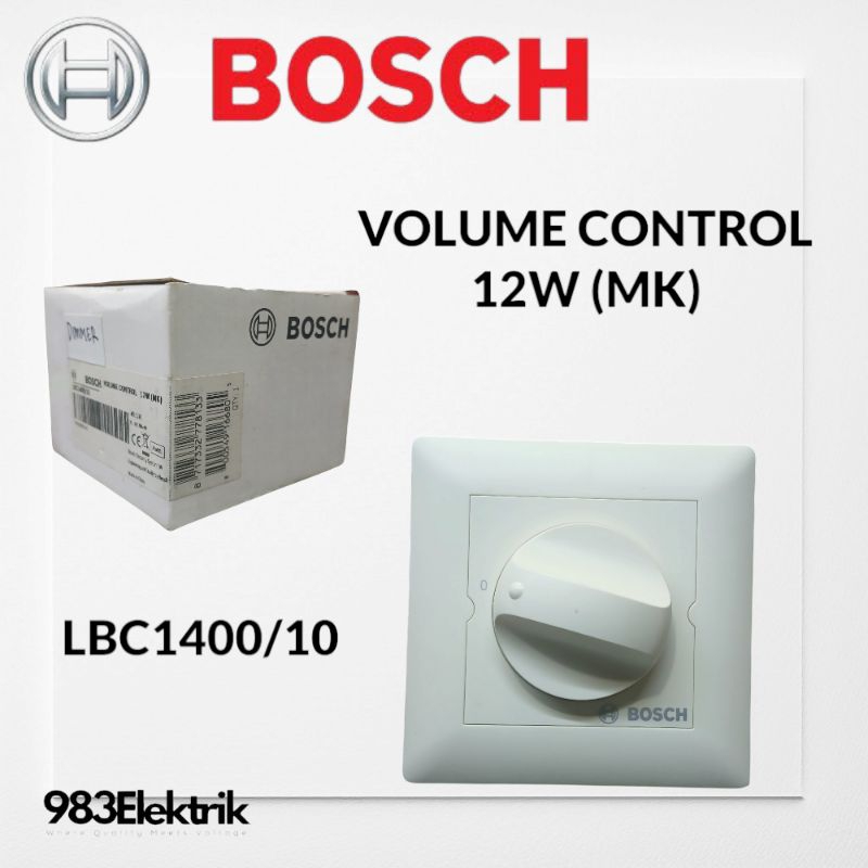 Jual Volume Control (MK) 12 Watt tipe LBC1400/10 merk Bosch | Shopee ...