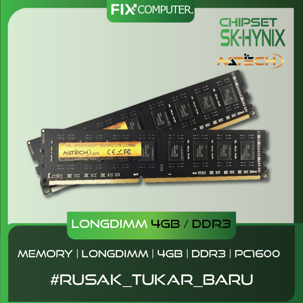 Jual RAM PC LONGDIMM DDR3 DDR4 4GB 8GB 16GB | Shopee Indonesia