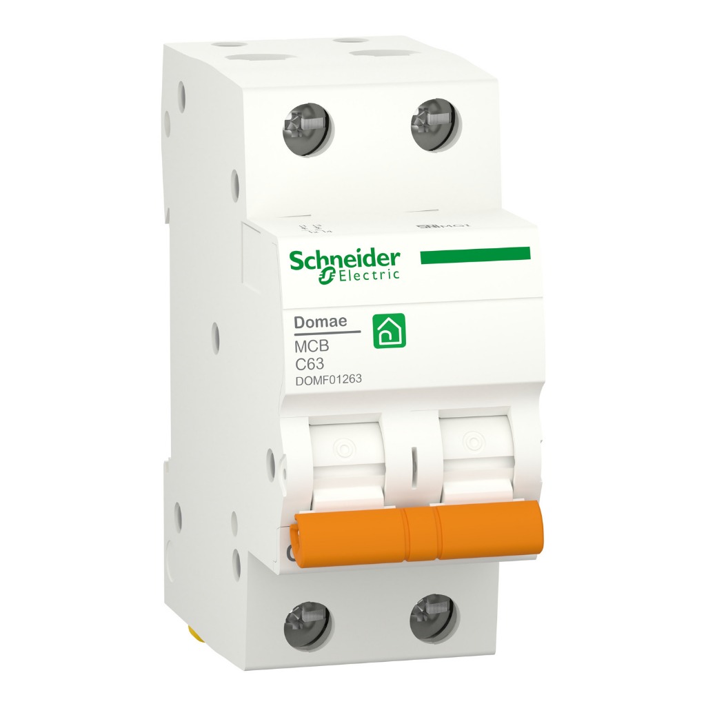 Jual Schneider Domae MCB 2P 63A 6kA DOMF01263 | Shopee Indonesia