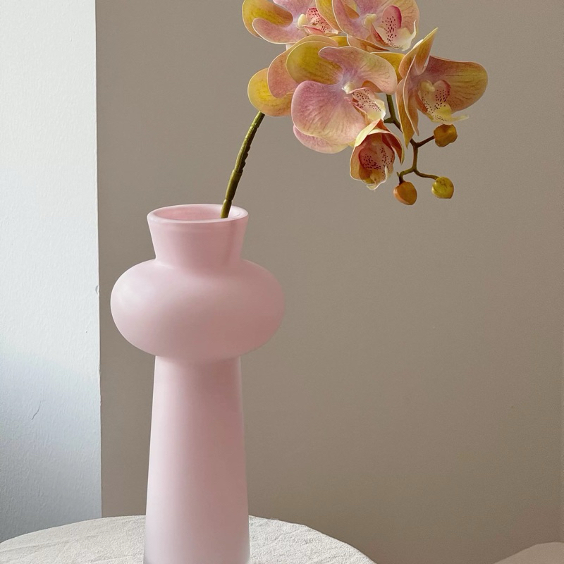 Jual Vas Bunga Kaca Tebal Unik Estetik Unique Aesthetic Flower Vase ...