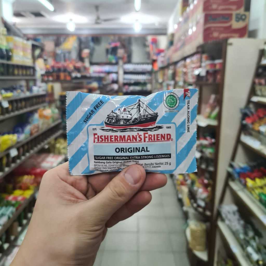 Jual FISHERMAN'S FRIEND ORIGINAL SUGAR FREE EXTRA STRONG LOZENGES 25 g ...