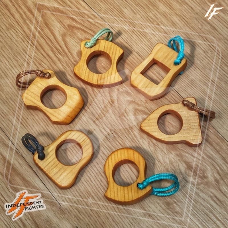 Jual [PREORDER] Ring Wooden Knuckle (Gantungan Kunci, Aksesoris Kayu ...