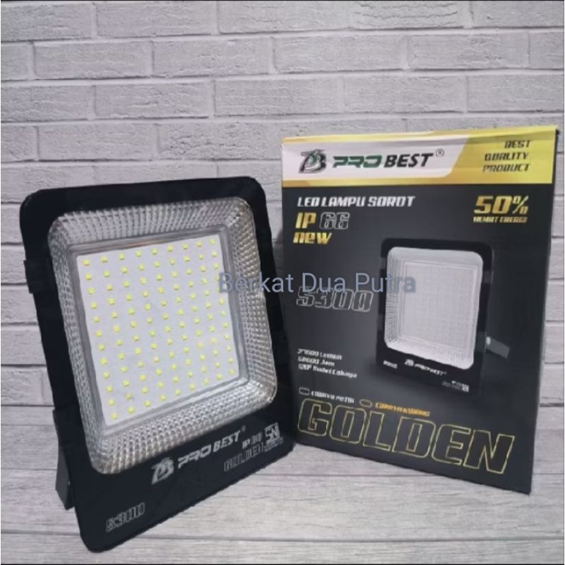 Jual LAMPU SOROT/ LAMPU TEMBAK/ LED FLOOD LIGHT PROBEST GOLDEN 300 WATT | Shopee Indonesia