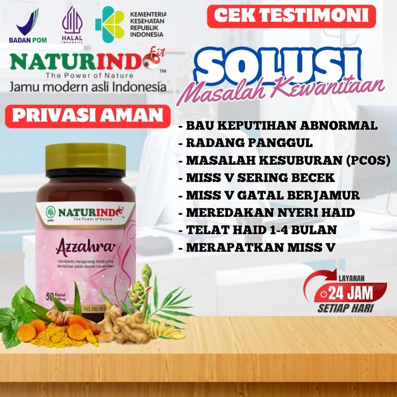 Jual Azzahra Obat Perapat Miss V Permanen Ampuh BPOM Bau Keputihan ...