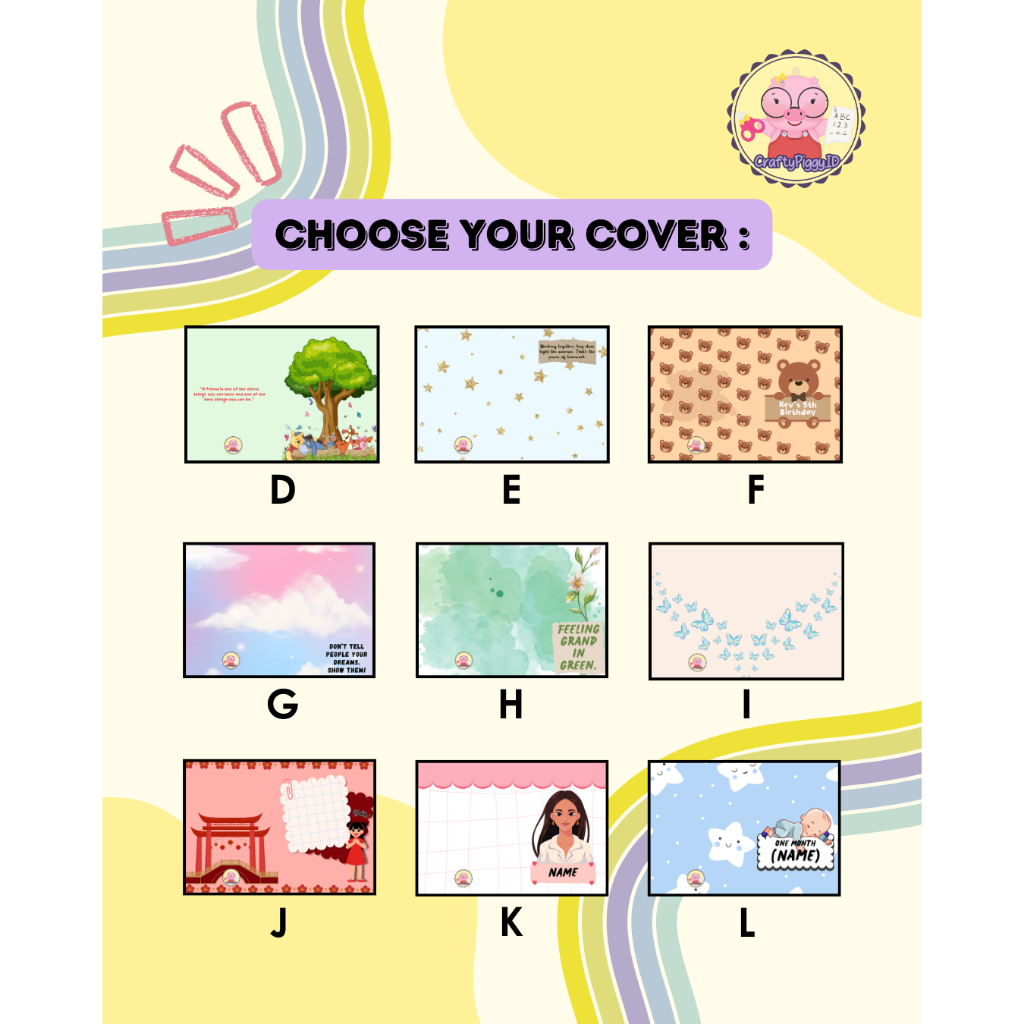 Jual Buku A5 Notebook/ writingbook/ buku tulis /custom cover (40 lembar ...