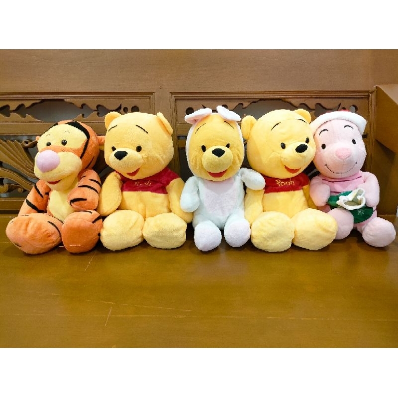 Jual Boneka Pooh / Piglet / Tiger ORIGINAL Disney Winnie The Pooh (Uk ...
