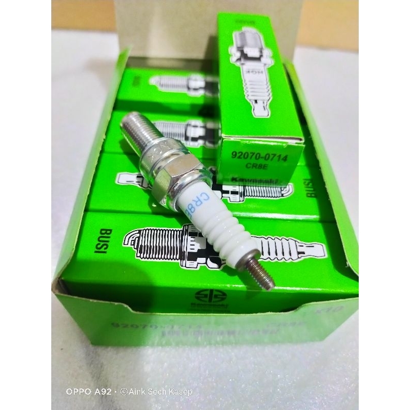 Jual spark plug NGK CR8E busi W175 ninja 250 karbu FI rr mono z250 ...