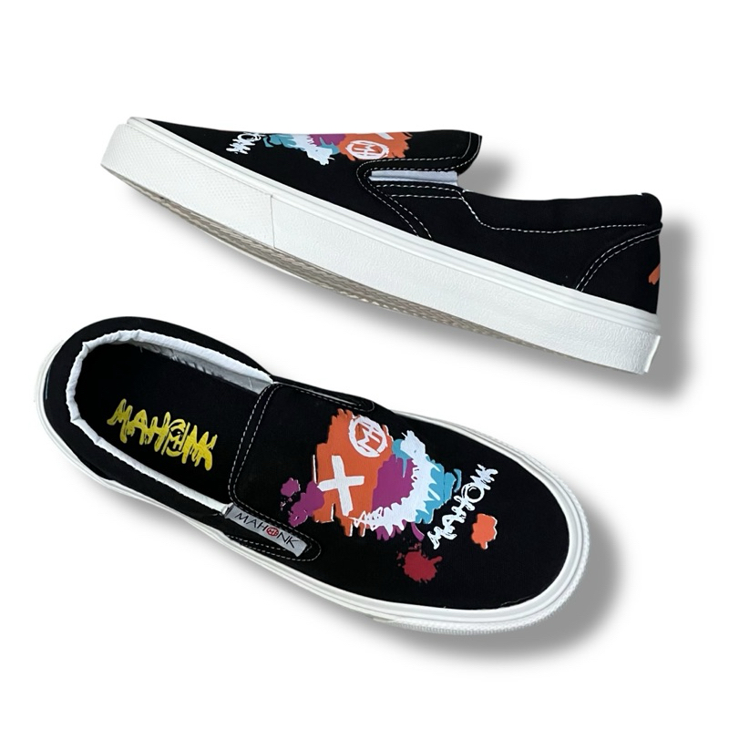 Jual SEPATU MAHONK - Slip On MH XO Cream Original Pruduk Lokal Made In ...