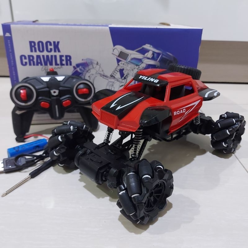 Jual MOBIL REMOTE CONTROL, RC ROCK CRAWLER OFFROAD, 4WD, BAN GERIGI ...