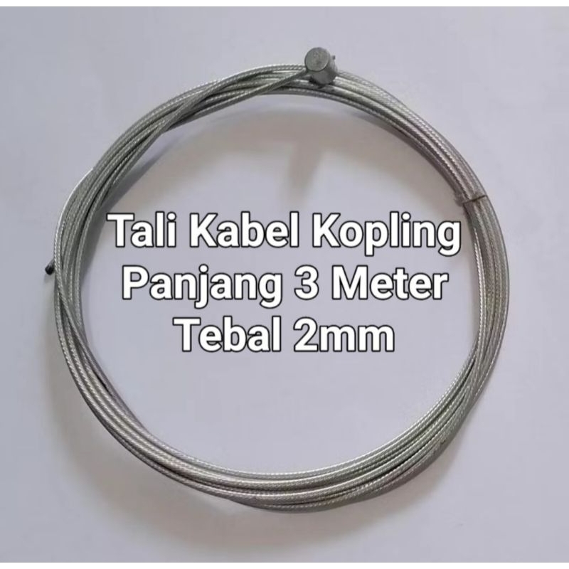 Jual TALI KABEL KOPLING PANJANG 3 METER UNIVERSAL (TERMURAH) | Shopee ...