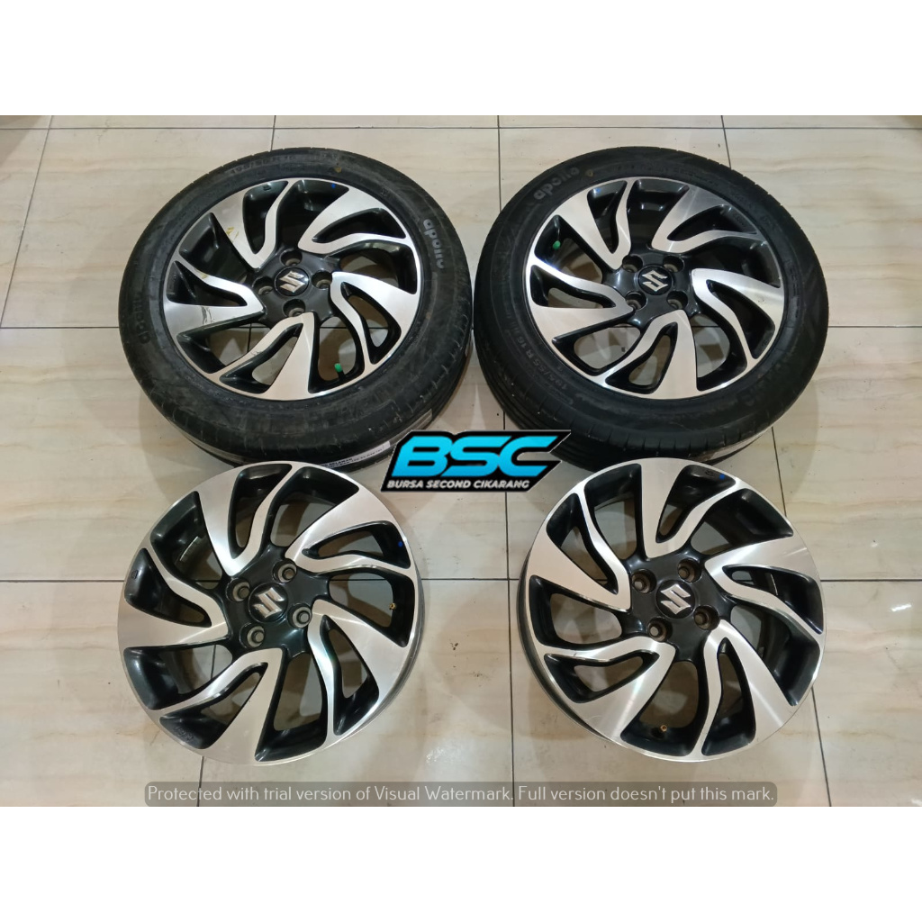 Jual Velg Mobil Second R16 Ori Copotan Baleno Hatchback Ring 16 Buat ...