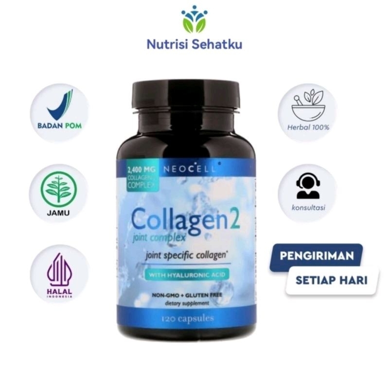 Jual Neocell Collagen Type 2 Neo Cell Collagen 2 Asli 100% Original ...