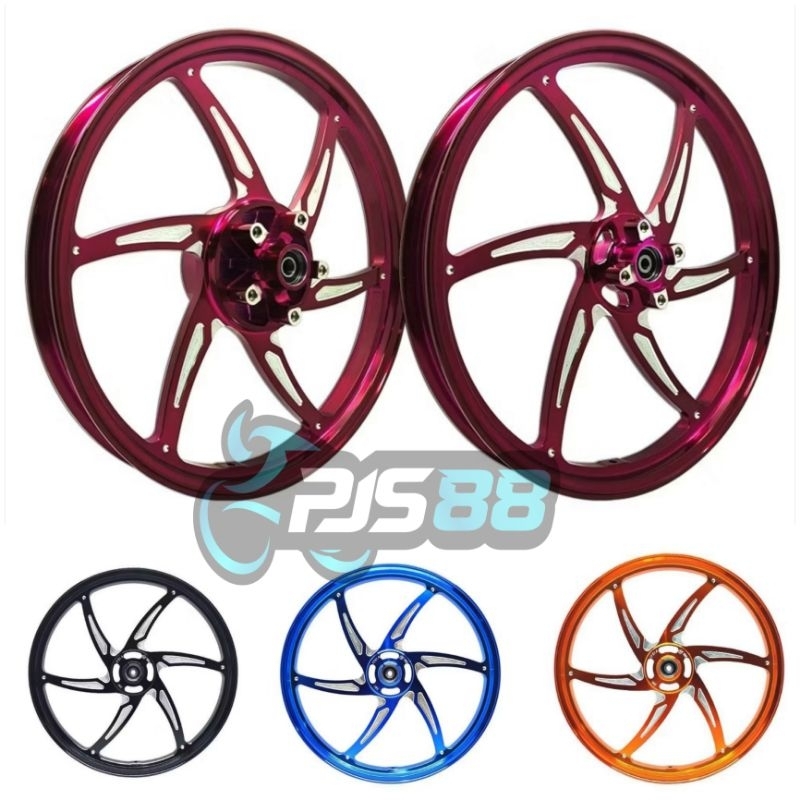 Jual Pelek Racing Vnd Six Star V2 Mx king / Velg Six Star 160-17 / 160 ...