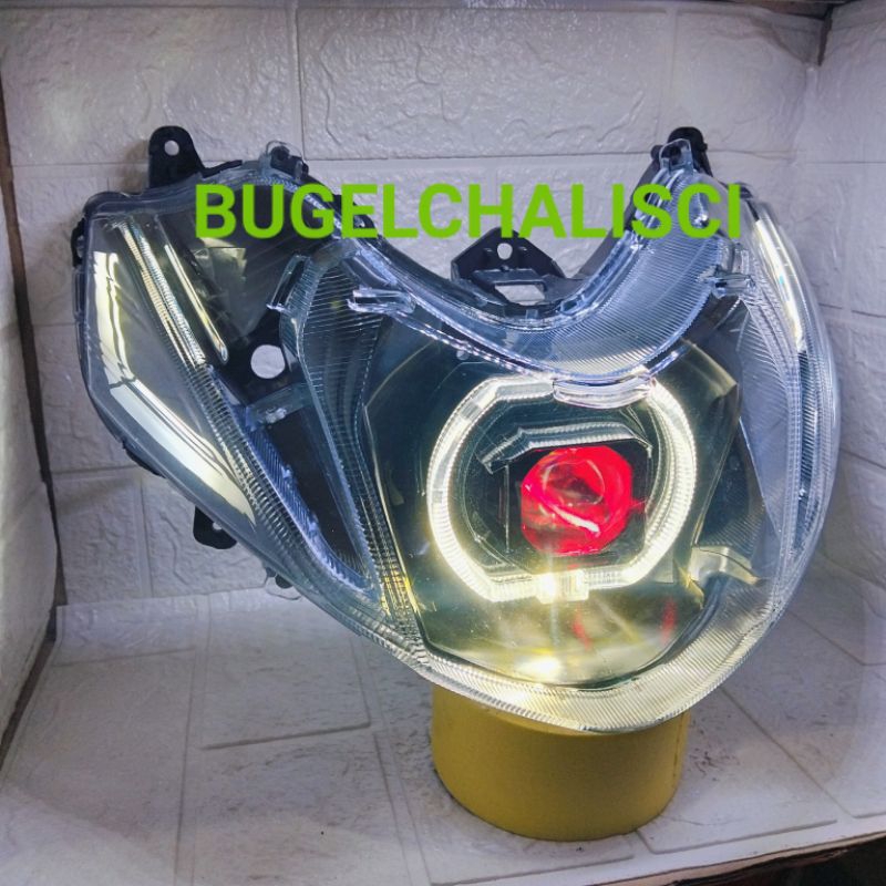 Jual Reflektor Lampu Depan Yamaha Mio M3 /Mio z Model Custom Biled ...