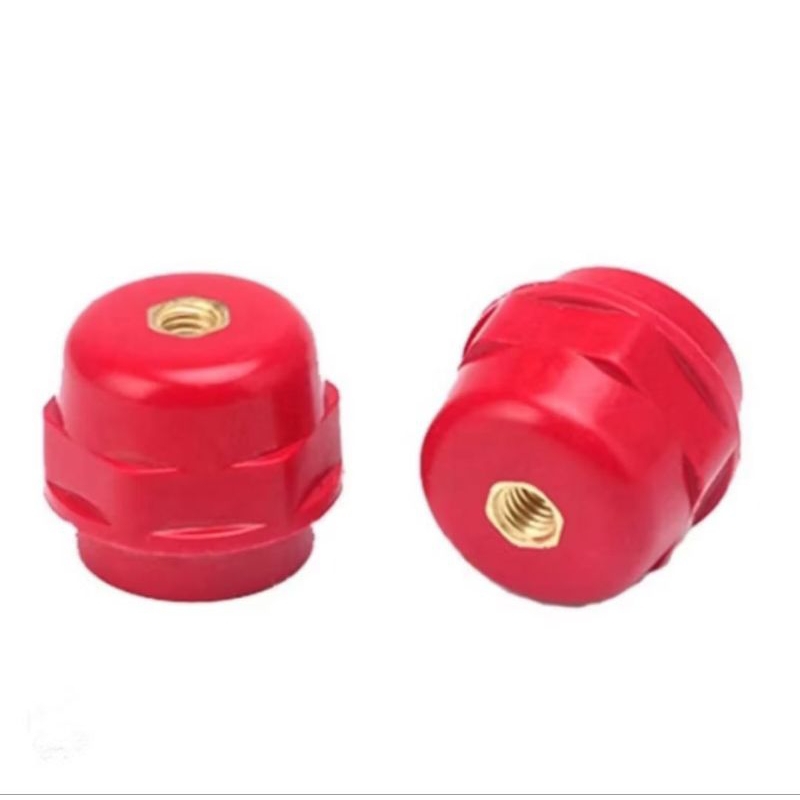 Jual isolator busbar SM25 - tinggi 25mm - diameter 25mm - baut ukuran M6 | Shopee Indonesia