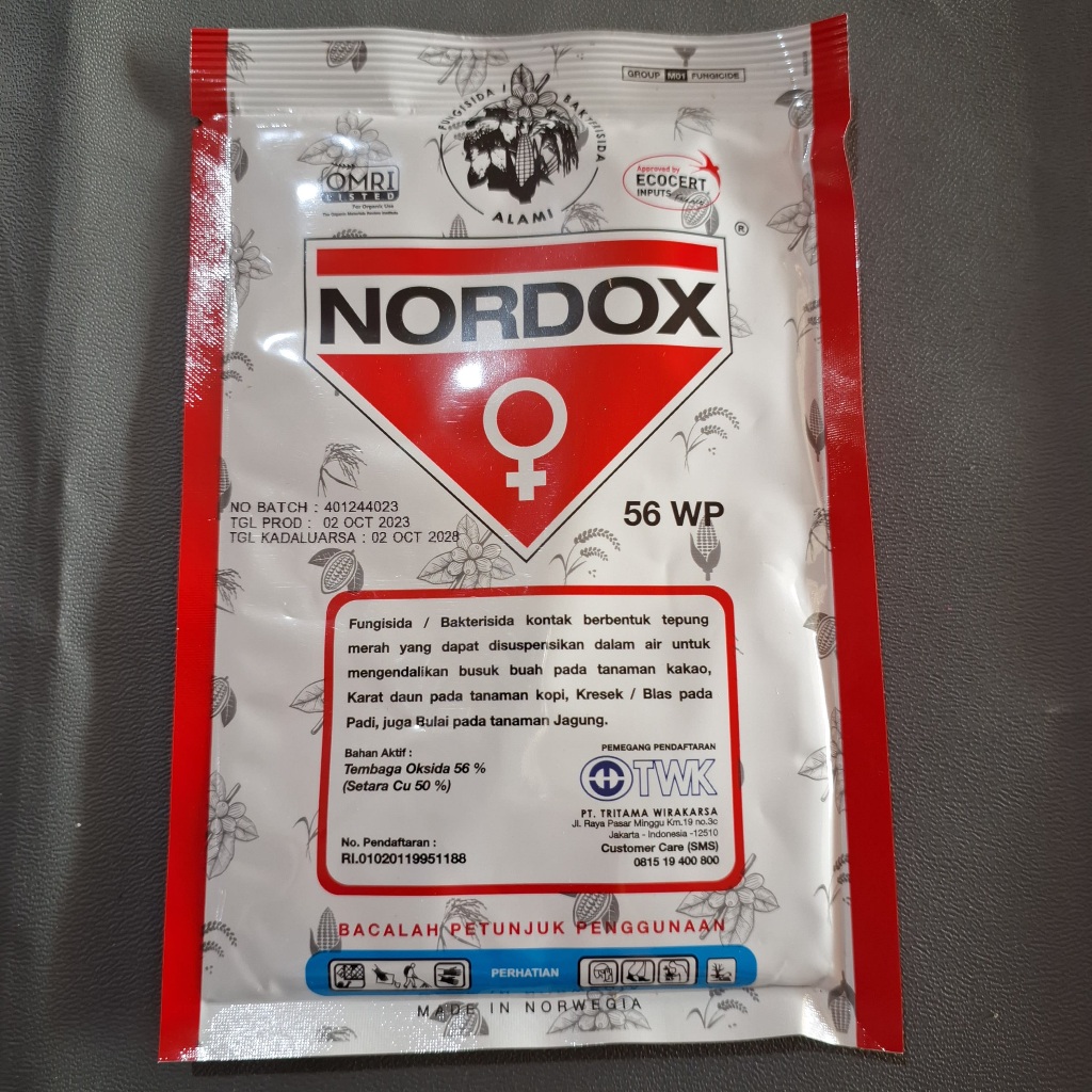 Jual Nordox 56 WP 100 Gram - Fungisida / Bakterisida - Pengendali Busuk ...