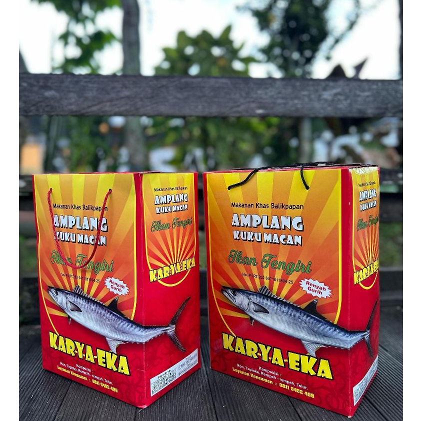 Jual Amplang Kuku Macan Box isi 10 pcs karya eka | Shopee Indonesia