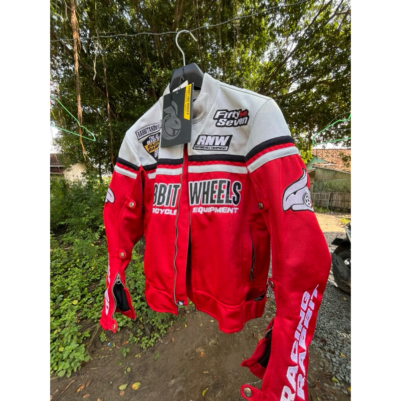 Jual jaket motor rabbit and wheels second | Shopee Indonesia