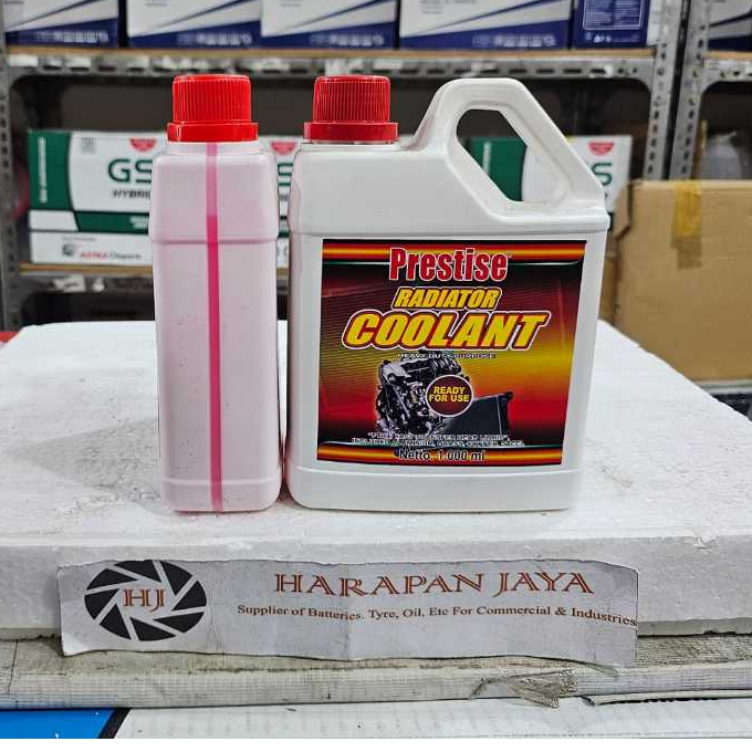 Jual AIR RADIATOR PRESTISE 1 LITER WARNA MERAH | Shopee Indonesia