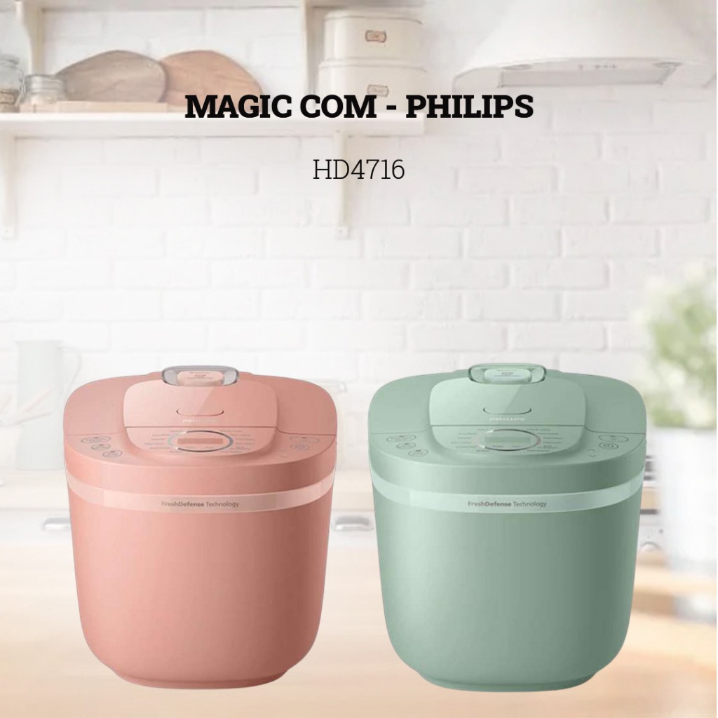 Jual Magic com / Rice Cooker PHILIPS HD4716 1.8 Liter | Shopee Indonesia