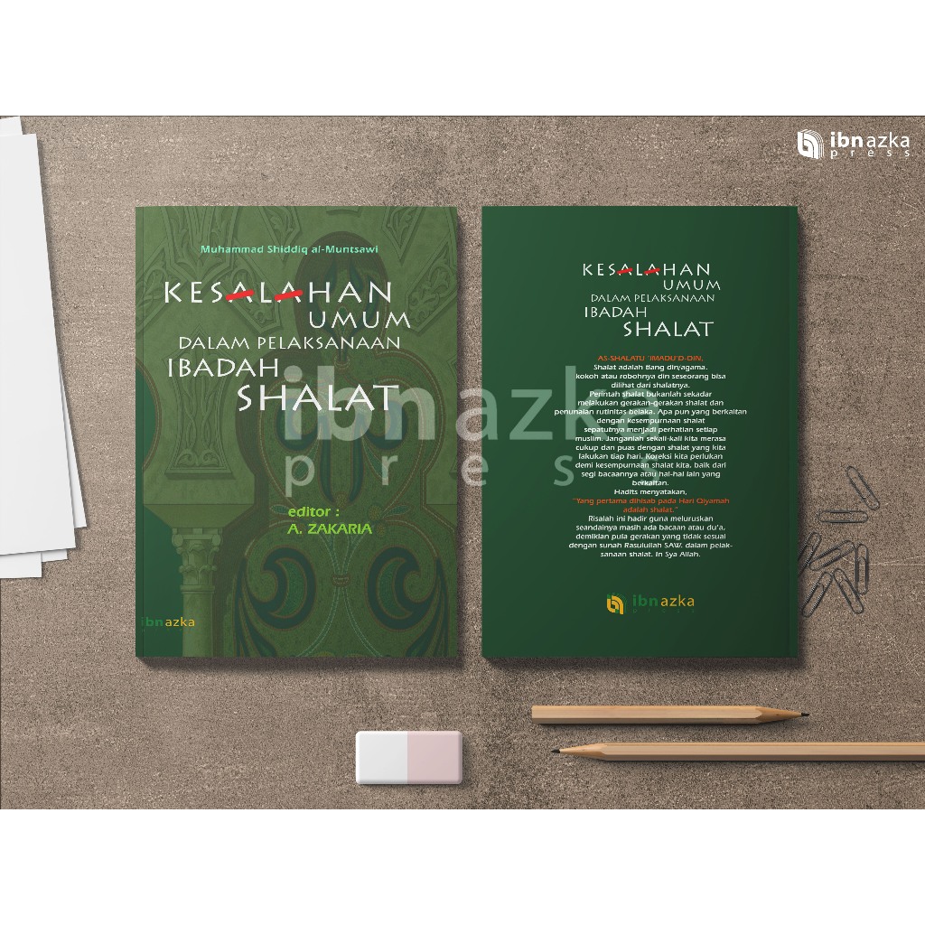 Jual Buku Kesalahan Umum Dalam Pelaksanaan Ibadah Shalat - Buku Karya Aceng Zakaria | Shopee ...