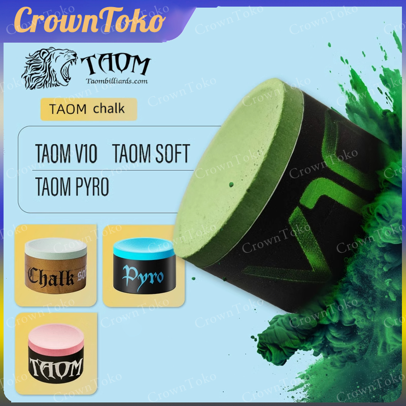 Jual Taom Pyro V10 2.0 Chalk – Kapur Biliar Original dari Finlandia HYB ...