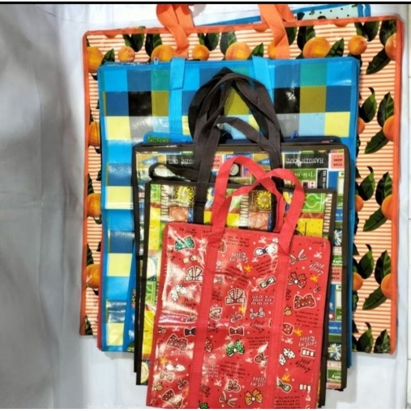 Jual Tas Rinjani Plastik/Tas karung serba guna cocok untuk pakaian ...