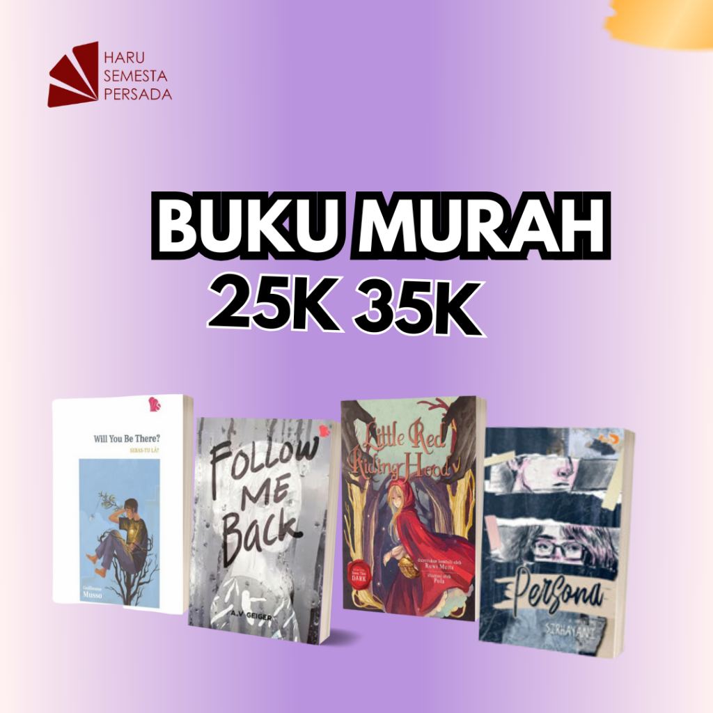 Jual BUKU NOVEL MURAH PENERBIT HARU | Shopee Indonesia