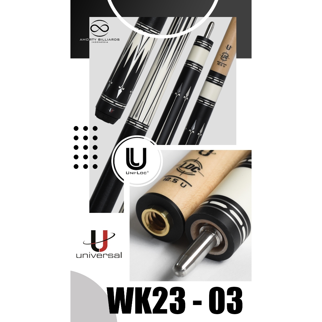 Jual Universal Cue WK23 Series / Stick Play Billiard | Shopee Indonesia
